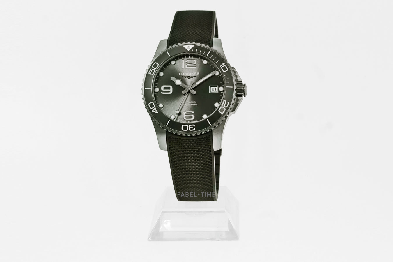 LONGINES HYDROCONQUEST L37814769 Automatik Edelstahl 41 mm Grau mit So